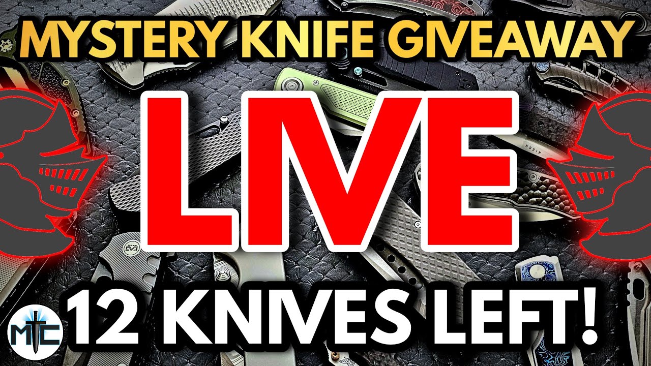 Metal Complex LIVE! Mystery Knife GIVEAWAY! 12 Knives Left! + Knives ...