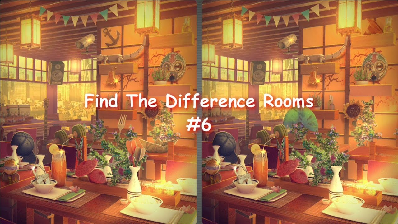 4 Riddles | Can You Find The Difference Rooms #6 - YouTube