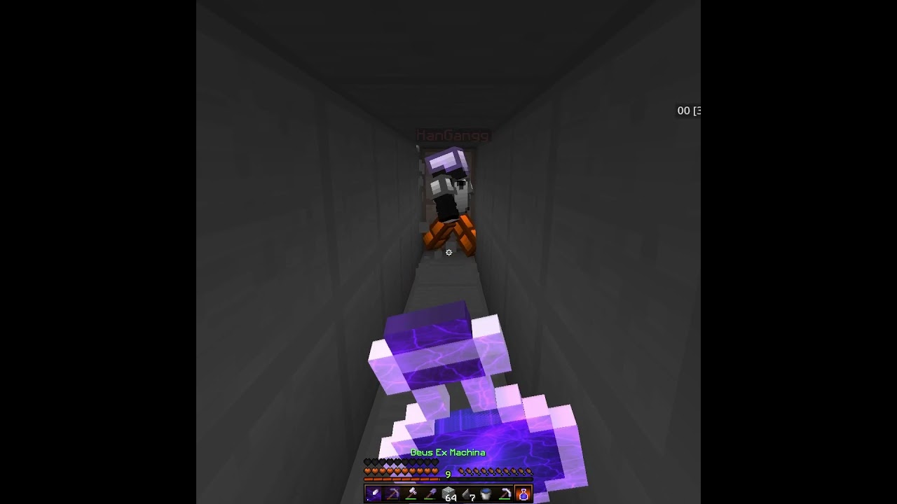 best no armor minecraft clutch ever... #shorts - YouTube