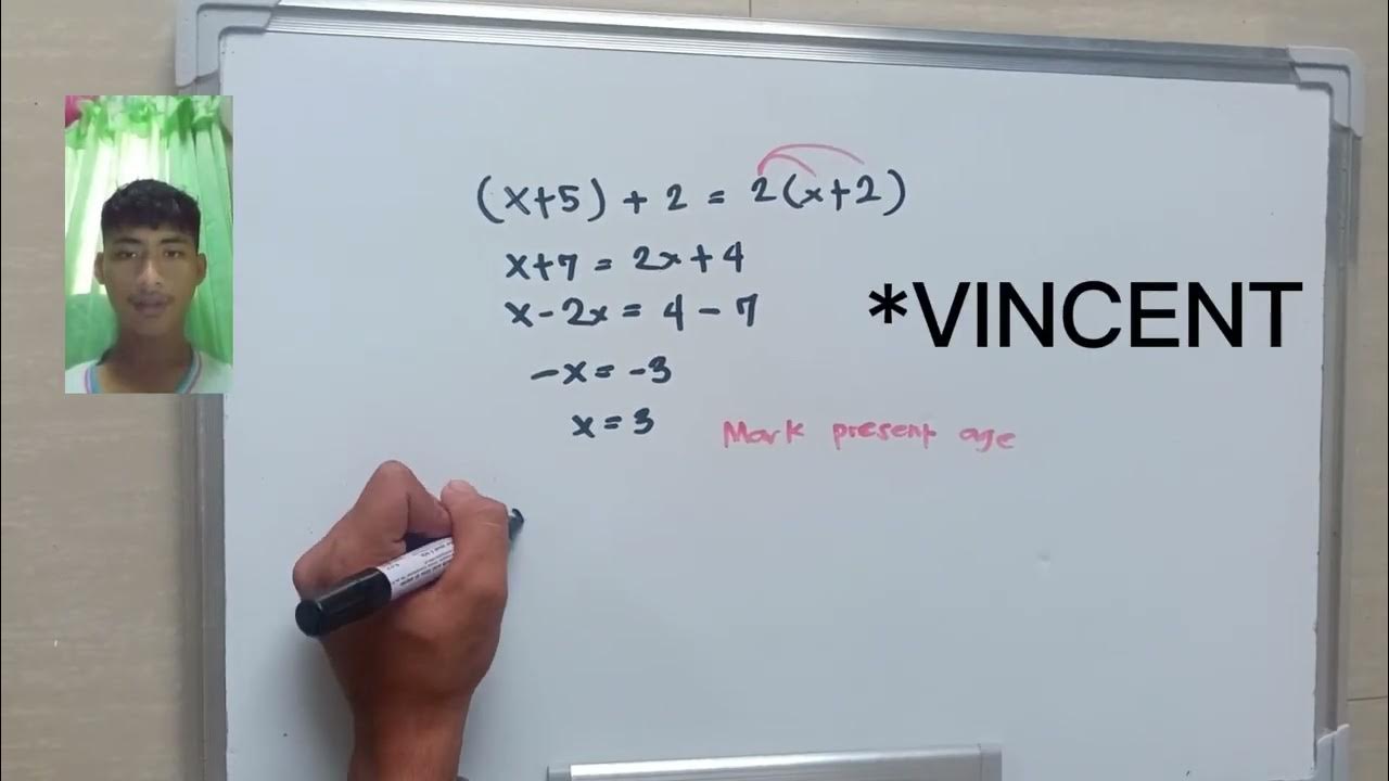 APPLIED PROBLEM SOLVING LINEAR EQUATION - YouTube