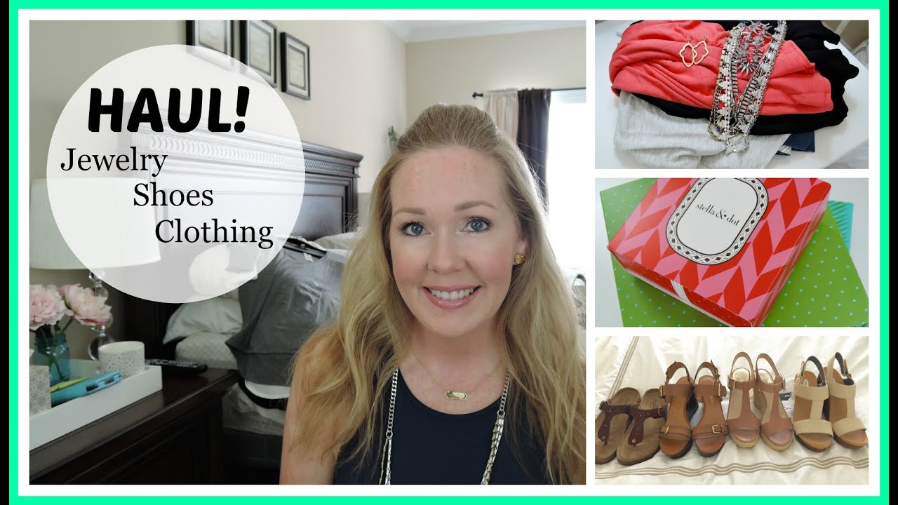 BIG HAUL! Jewelry Shoes Clothing - YouTube