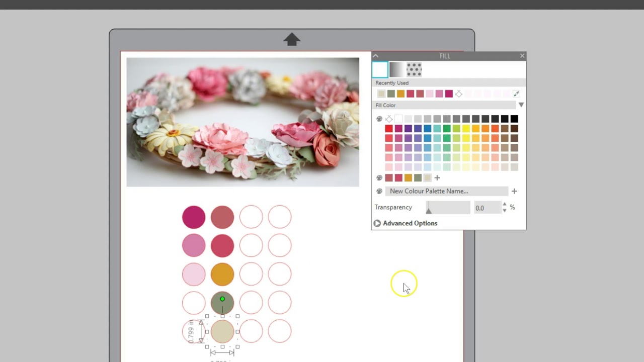 Custom Color Palettes + Recently Used Colors in Silhouette Studio® V4.3 ...