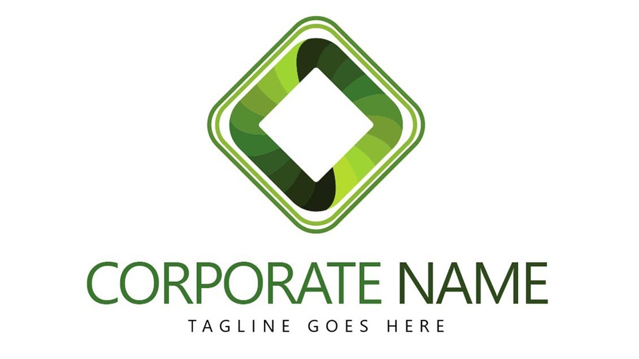 Corporate Logo Design Illustrator | Illustrator Logo Tutorial ...