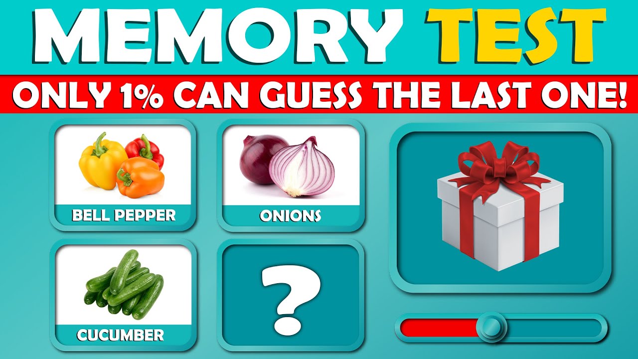 Only 1% can guess the last one! Unlock Genius: Memory Test - YouTube