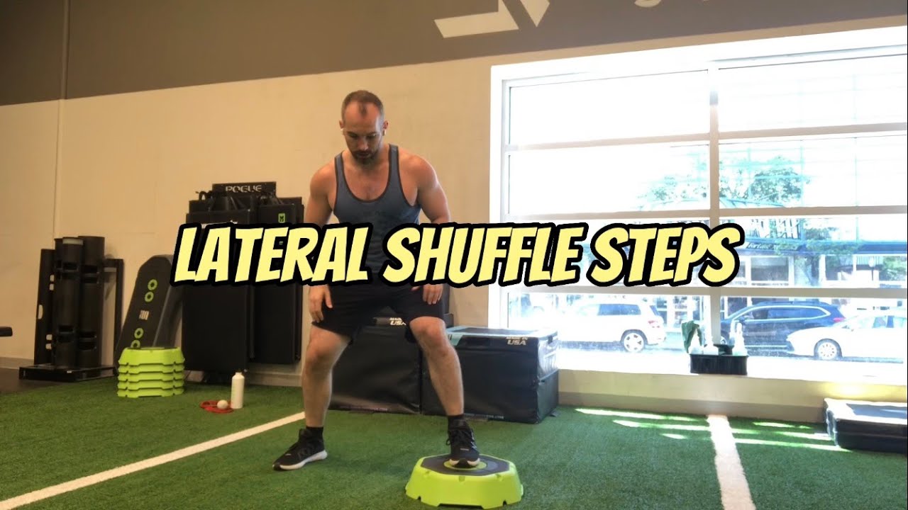 How To Do Lateral Shuffle Steps - YouTube