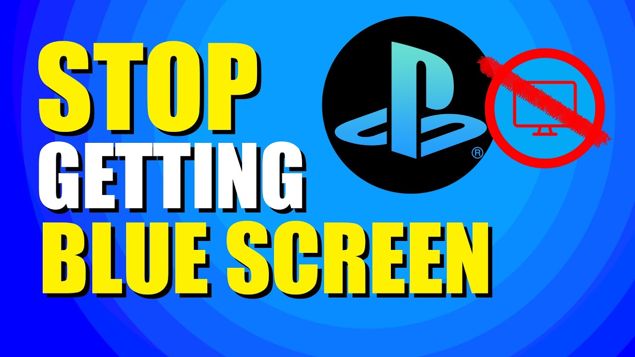 How To Stop Getting Blue Screen PS5 (Step-by-Step Guide) - YouTube