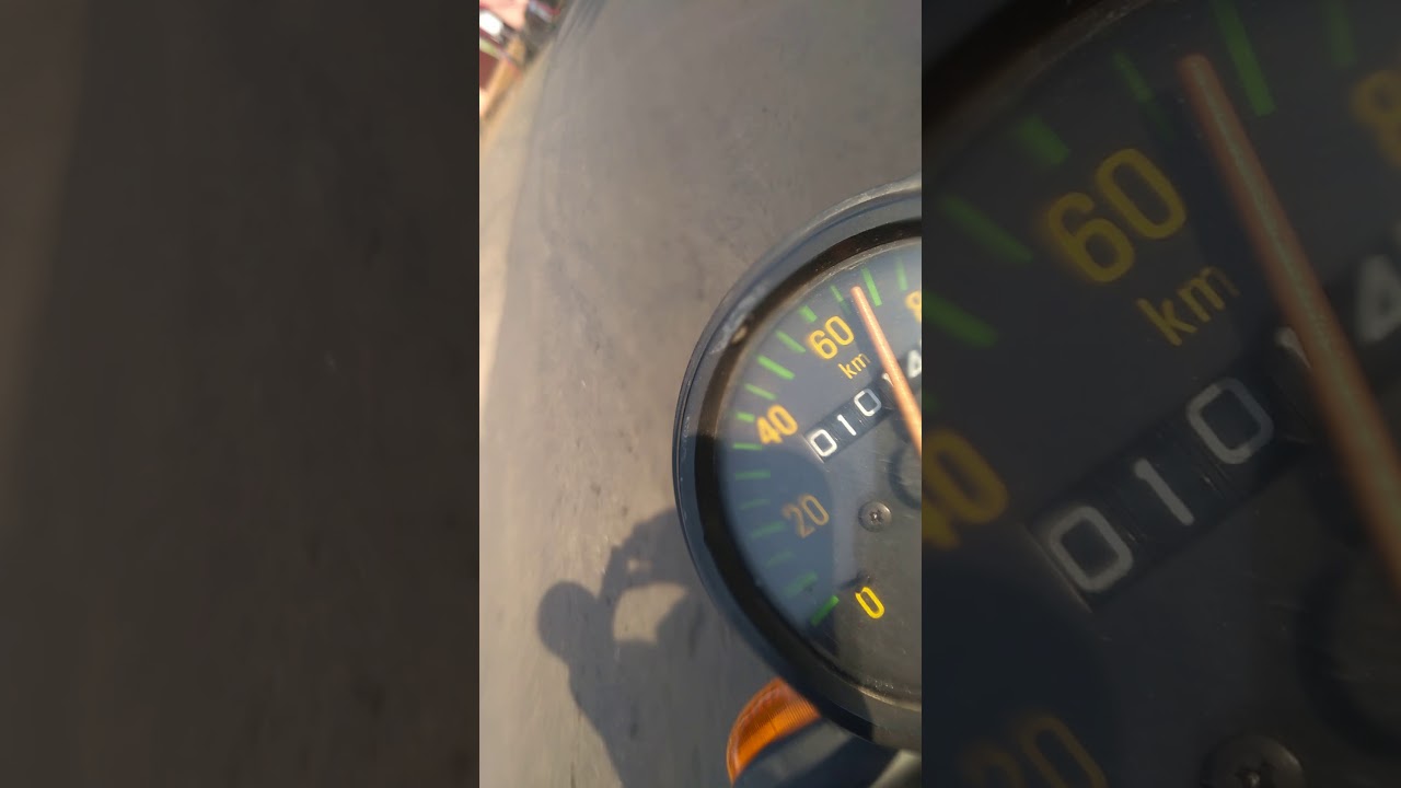 Bajaj kawasaki caliber croma Top speed 100km/hr pls like and suscribe ...