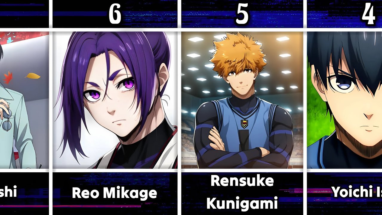 15 Highest Ranked Players In Blue Lock || - YouTube