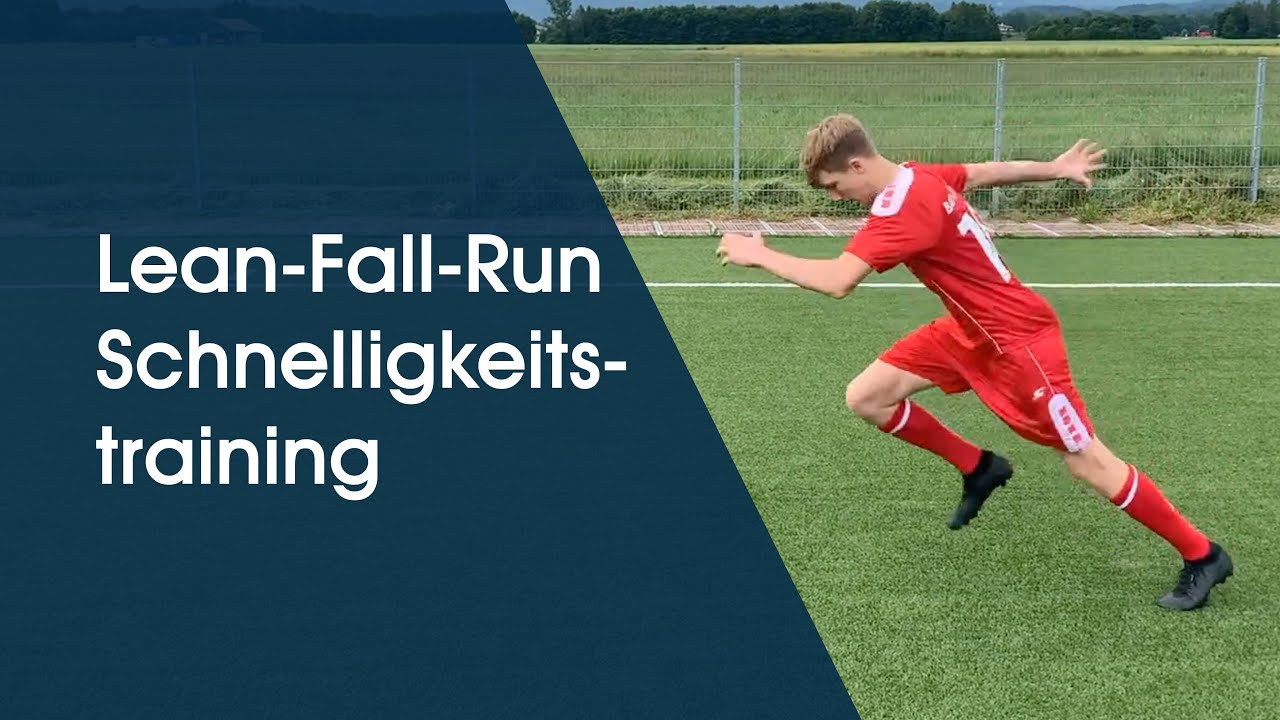Lean-Fall-Run - Schnelligkeitstraining am Deutschen Fußball Internat ...