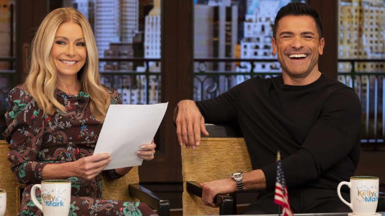 Live With Kelly And Mark co-hosts, Kelly Ripa and Mark Consuelos have ...