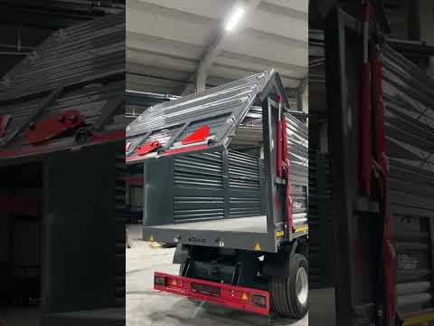 Arka Kapak Liftli Kaldırma Sistemi | Cahit Oruç Tarım Makineleri  #agriculture #trailer #farm