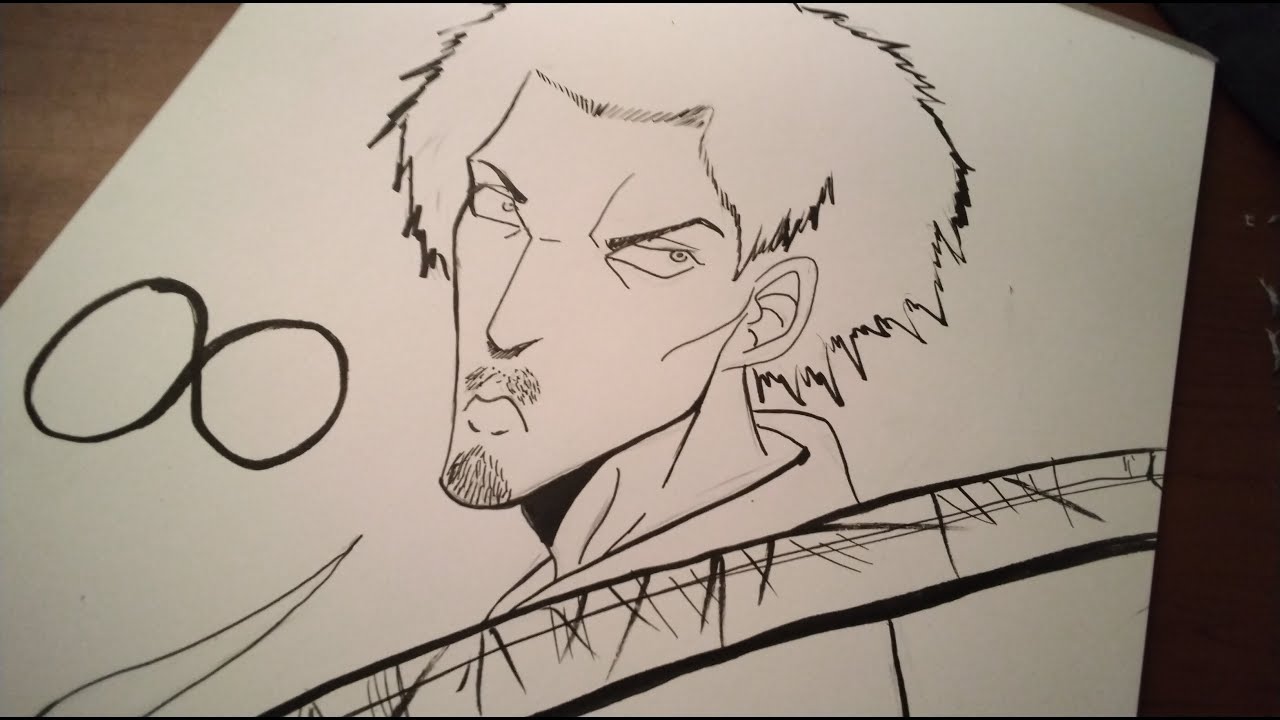 Drawing Mugen from Samurai Champloo - YouTube