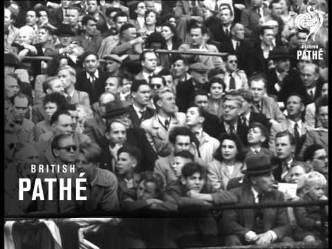 Reg Harris Wins Cycle Race (1950) - YouTube