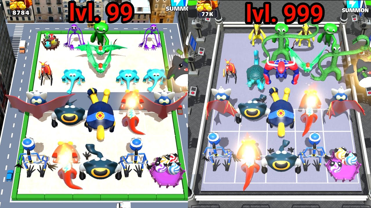 Merge Rainbow Colour Friend Max Level Gameplay Part 2 - YouTube