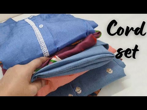 Cord set के super से भी ऊपर design || गर्मियों से लेकर travel 🧳 तक के ...
