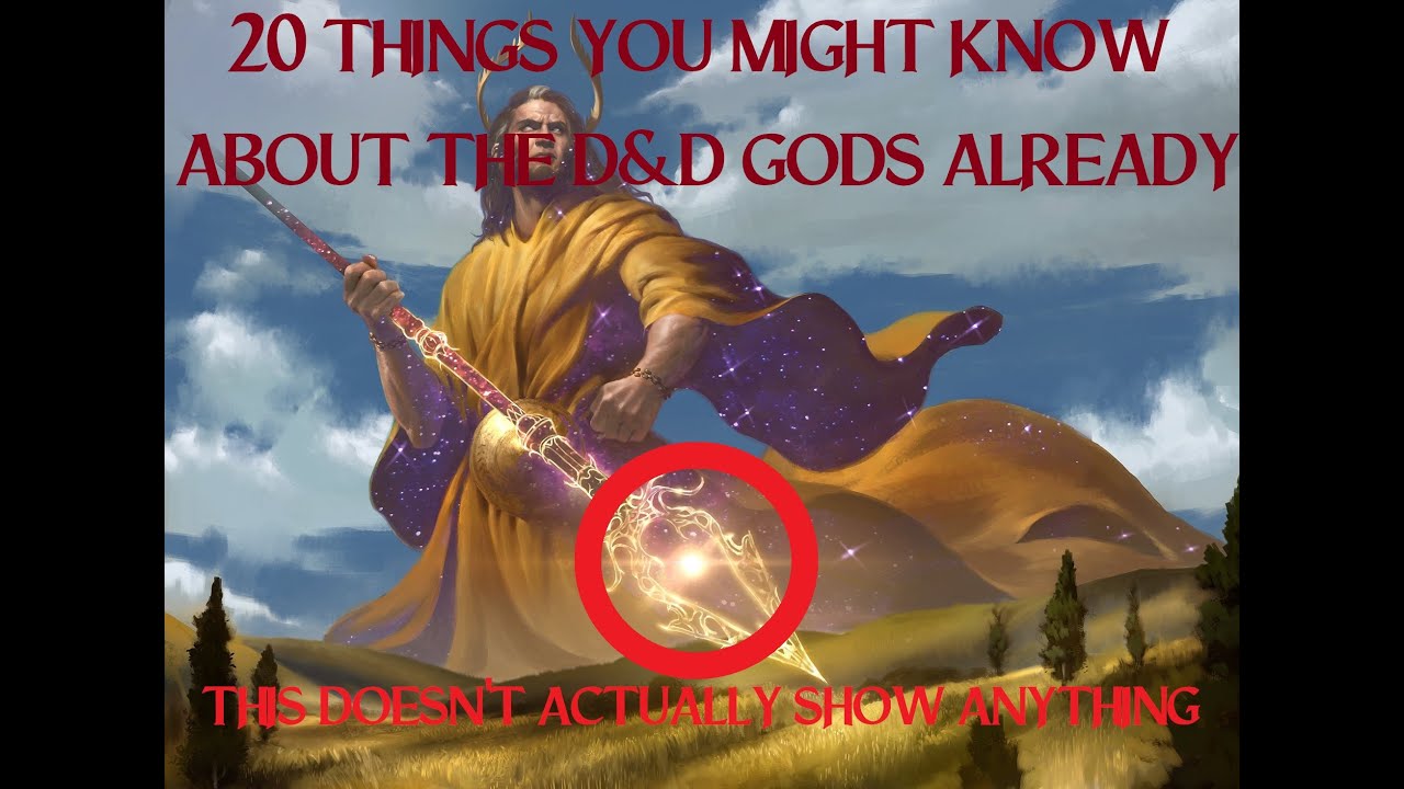 20 Things About The Gods You Might Already Know - YouTube