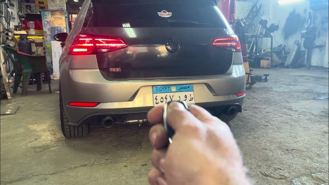 VW Golf MK7 GTI Valvetronic Exhaust - YouTube