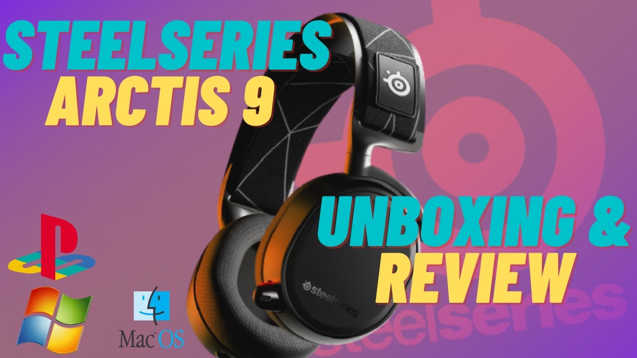 Steelseries Arctis 9 Wireless Unboxing & Review - YouTube