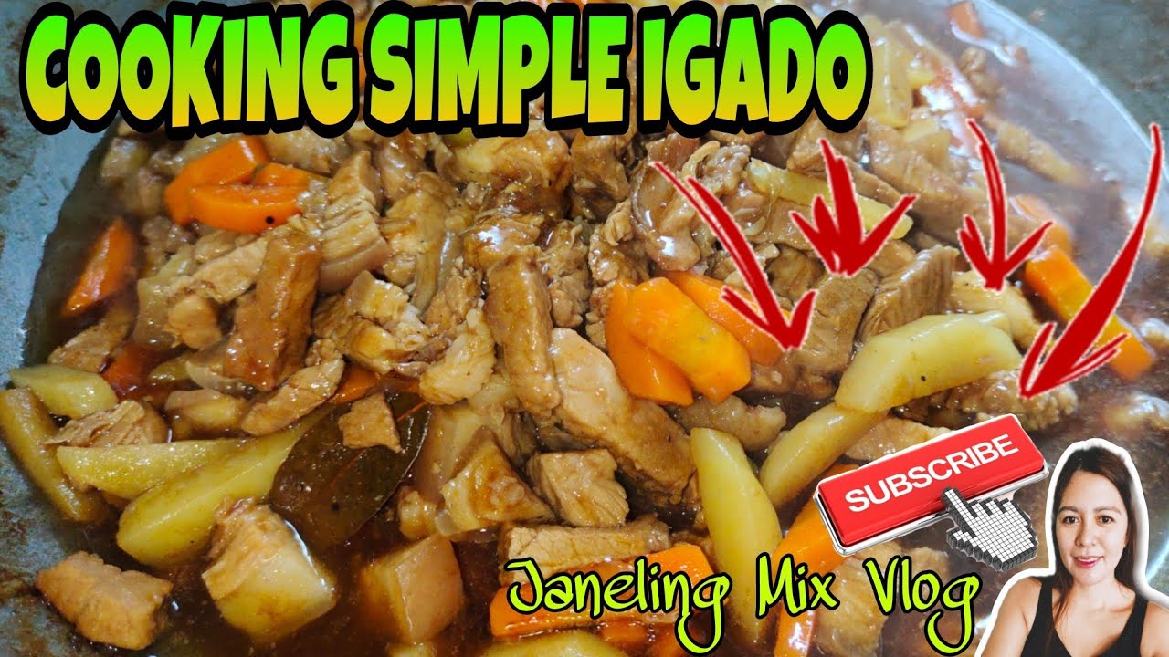 HOW TO COOK SIMPLE BUT YUMMY IGADO(PANG MASA ANG BUDGET SUPER SA SARAP ...