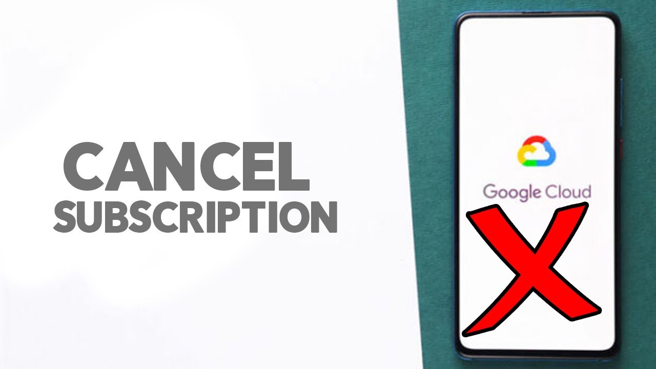 How to Cancel Google Cloud Subscription (2025) - YouTube