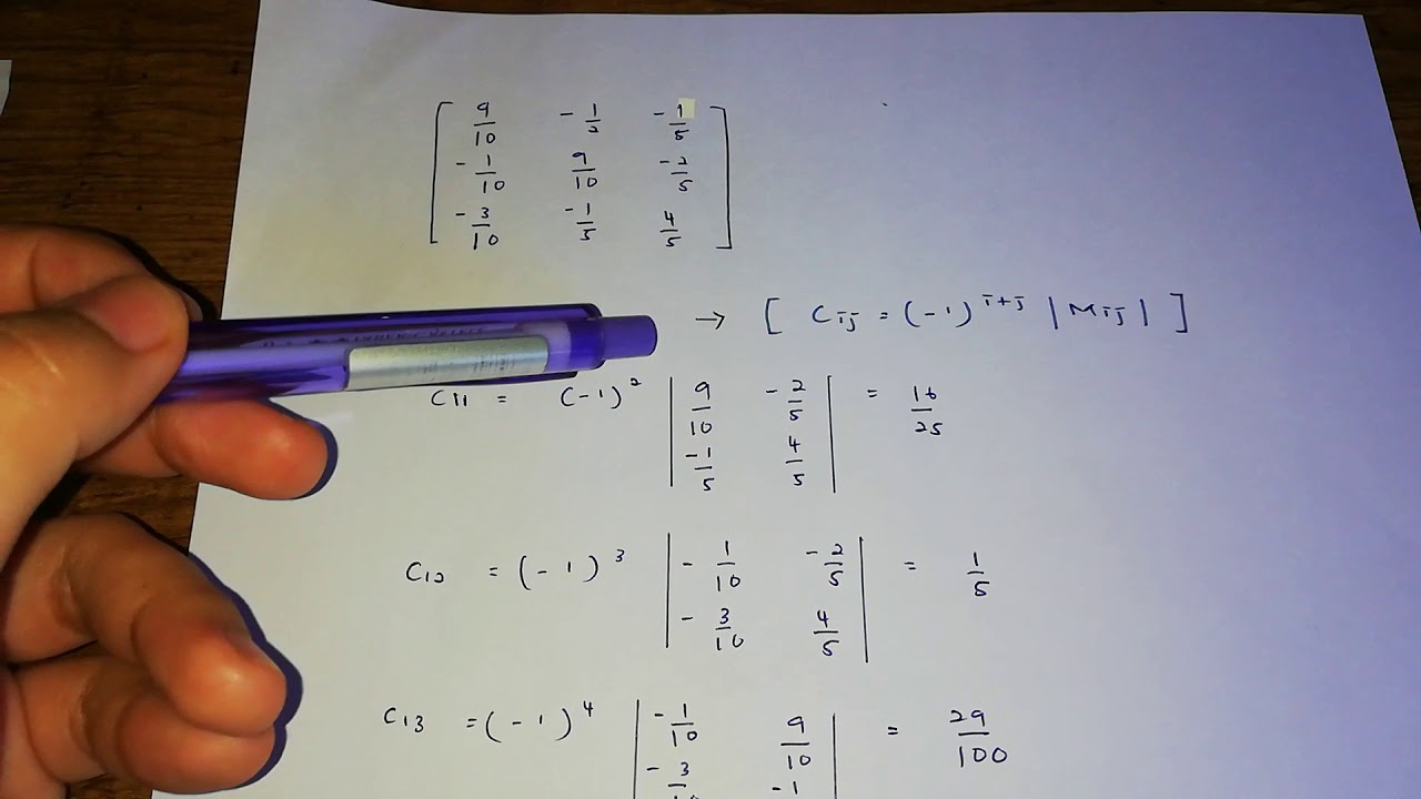 Presentation Matrices 2 (Leontief Matrix) - YouTube