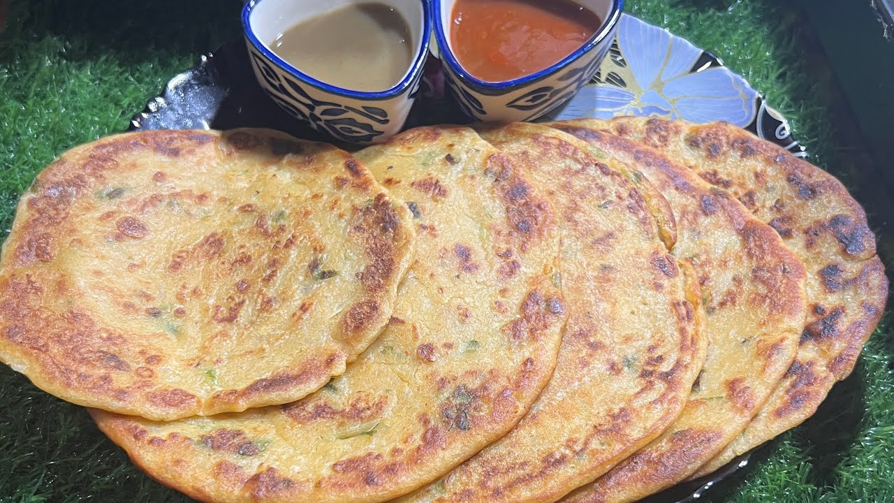 Aloo Paratha Recipe with Liquid Dough! No Gundna,No Bailna aloo partha ...