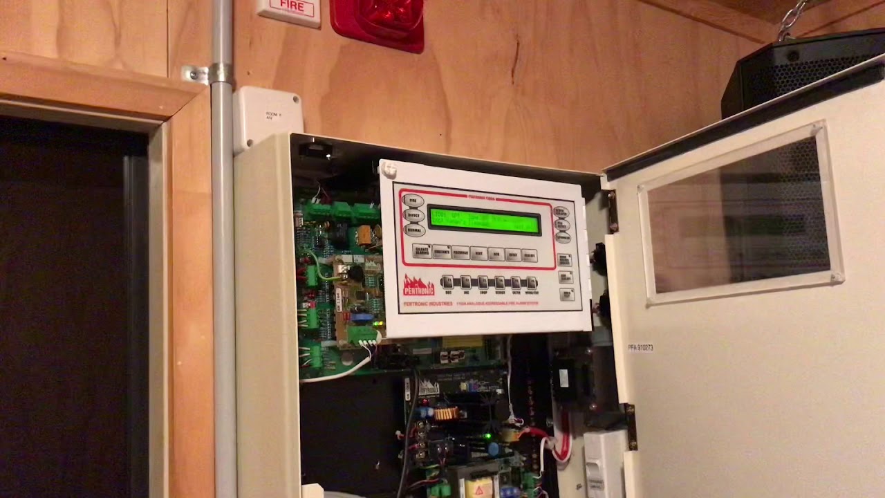 Fire system testing: Two stage evacuation. - YouTube