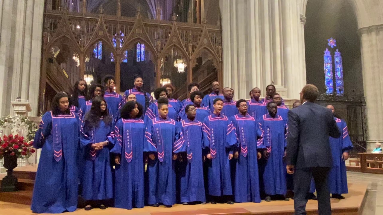 Morgan Choir sings Done Made My Vow at the National Cathedral - YouTube