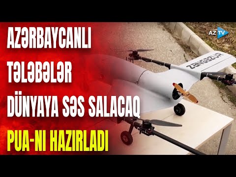 Azərbaycanın dünyaya səs salacaq yeni PUA-sı: tələbələrin hazırladığı unikal “Zəngəzur” – GÖRÜNTÜLƏR