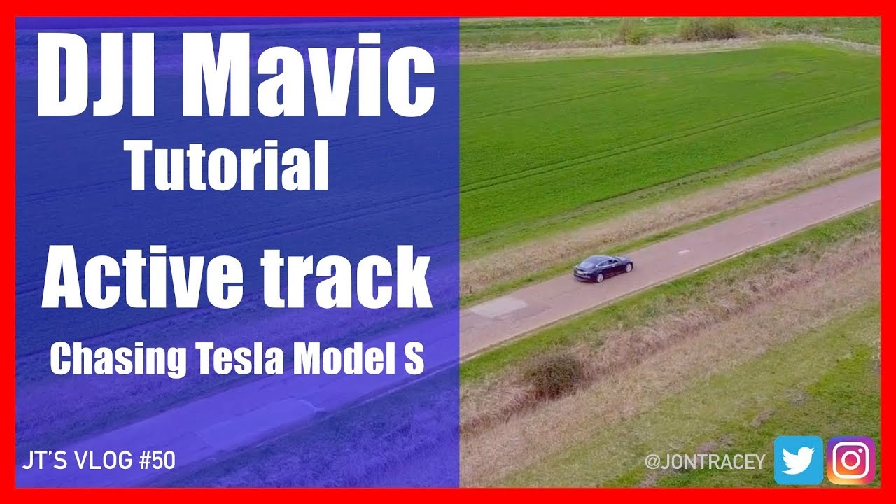 Tutorial: DJI Mavic Pro - Active Track = Epic Footage - YouTube
