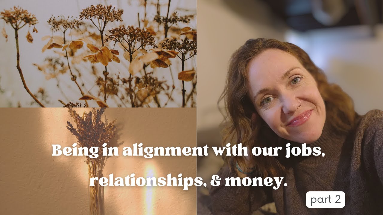 Being aligned in your work, relationships, and money. 🤍 - YouTube