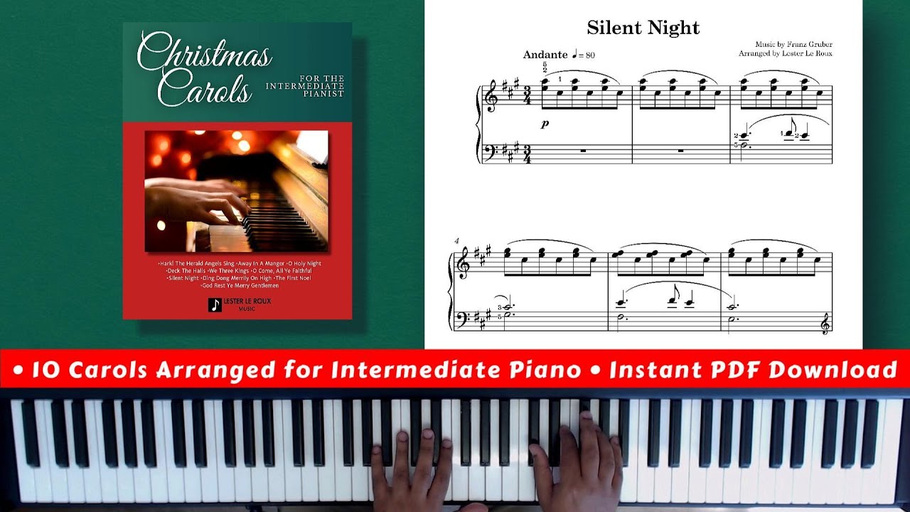 Silent Night – a beautiful and intimate piano arrangement | Christmas ...