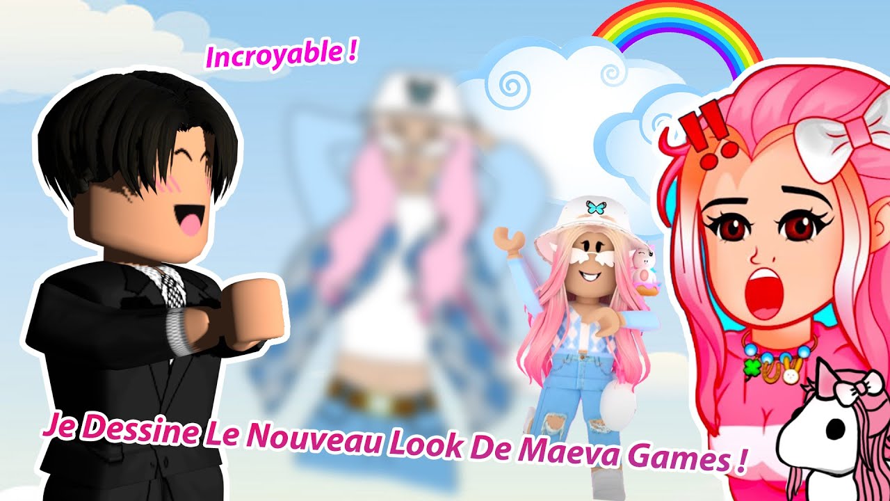 Je Dessine Le Nouveaux Look De @maevagamesvideos Sur Adopt Me ! (Roblox ...