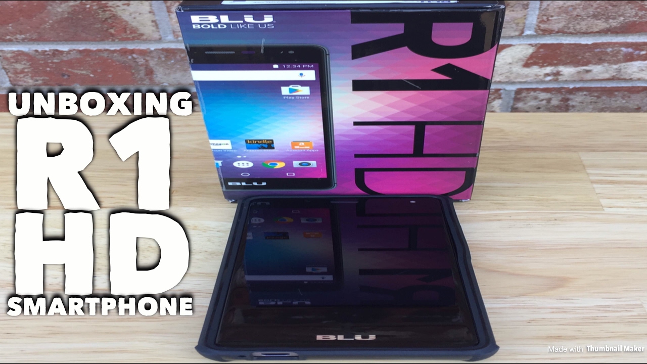 Unboxing BLU R1 HD Smartphone - YouTube
