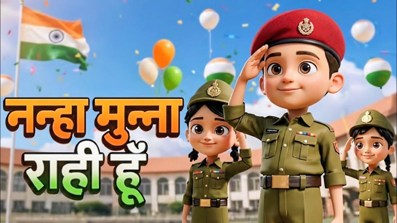Nanha Munna Rahi Hoon - नन्हा मुन्ना राही हूँ l Popular Indian ...