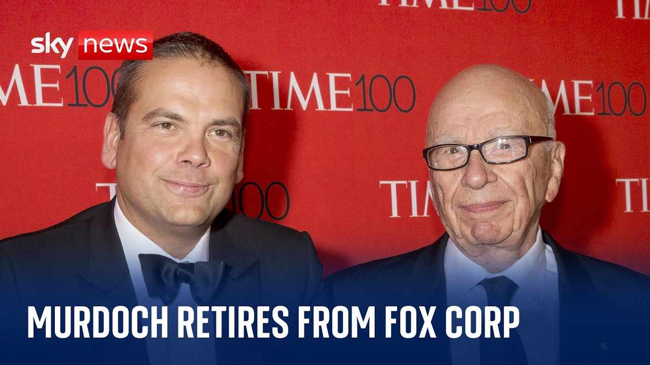 Rupert Murdoch: Media mogul to retire from Fox Corporation and News ...
