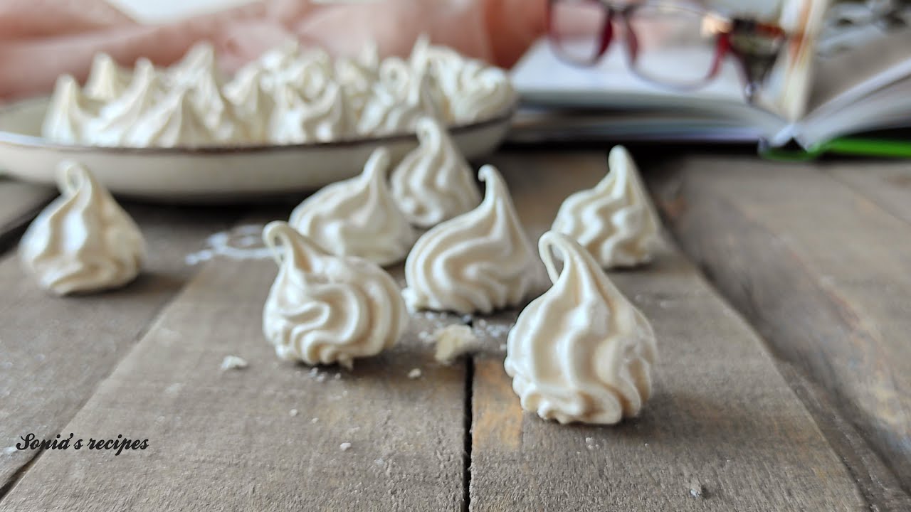 Easy meringue recipe, with 3 ingredients. How to Make perfect Meringue ...