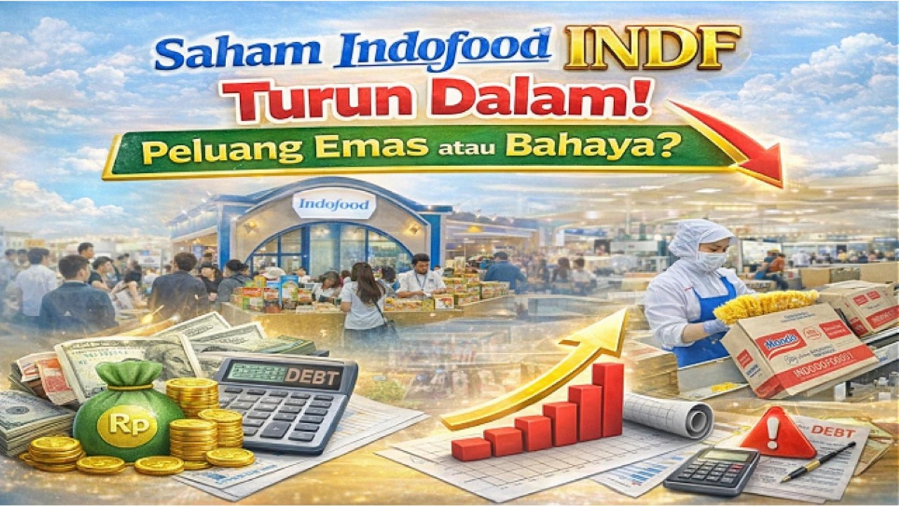 Saham Indofood INDF Turun Dalam! Peluang Emas atau Bahaya? - YouTube