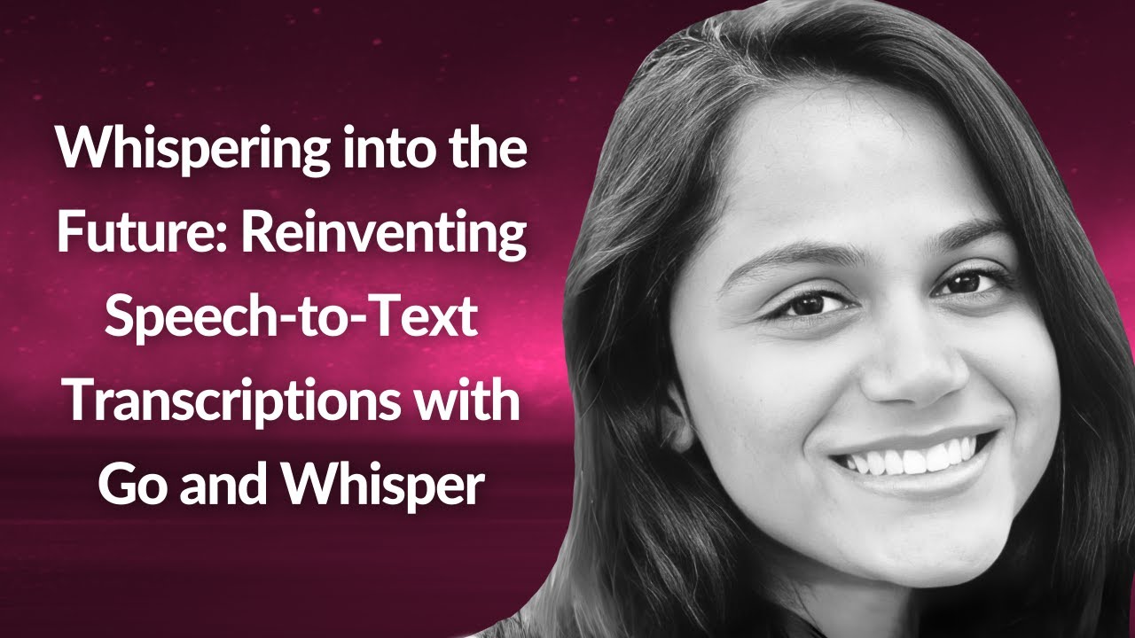 Reinventing Speech-to-Text Transcriptions with Go and Whisper | Pratim Bhosale | Conf42 Golang ...