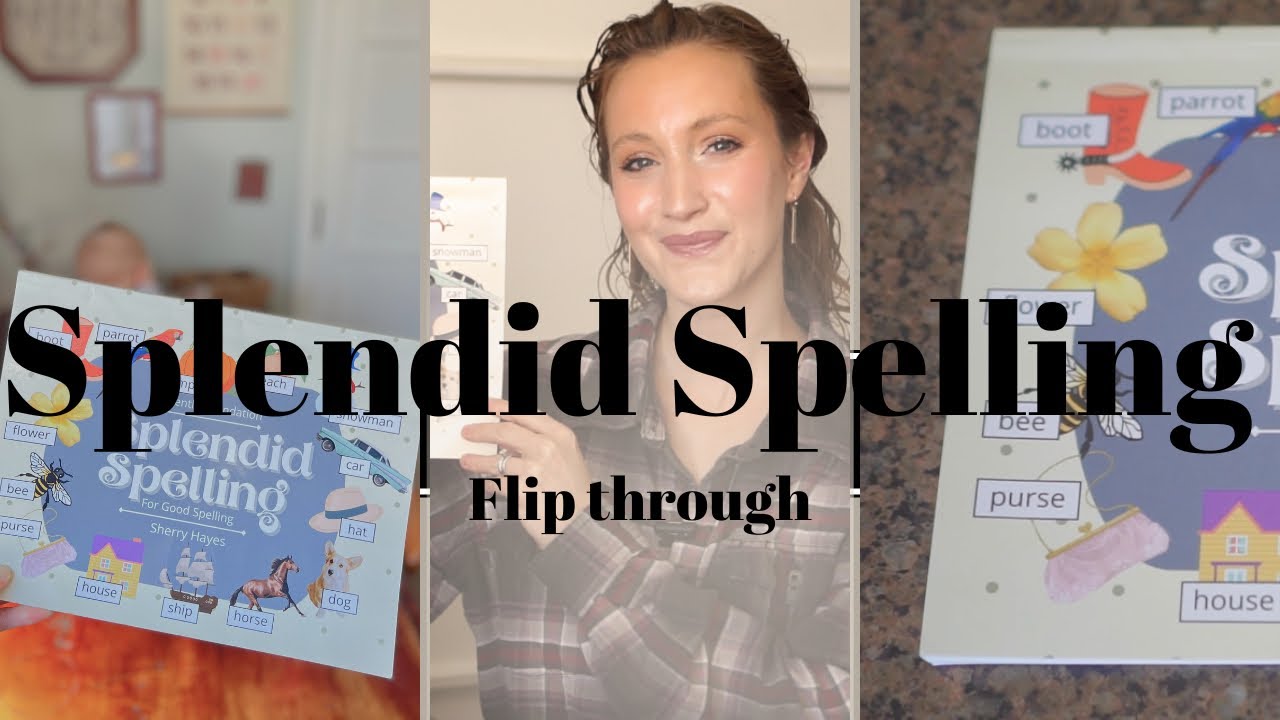 A Gentle Foundation for Good Spelling - Splendid Spelling Review - YouTube