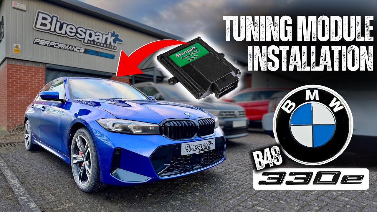 BMW B48 (G20 330e) Chip Tuning Box Installation - YouTube
