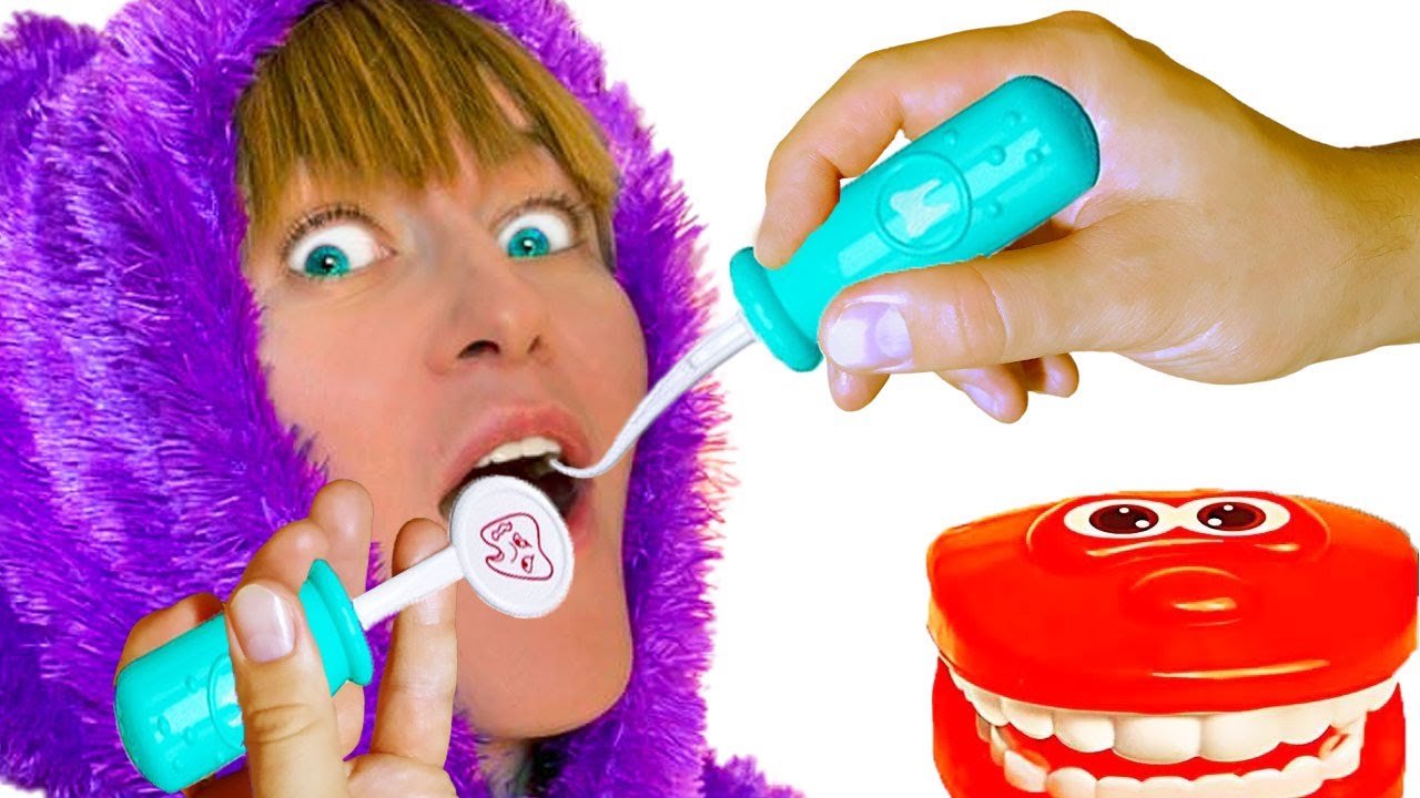 Going To The Dentist Song | Pretend Play Sing-Along to Nursery Rhymes ...
