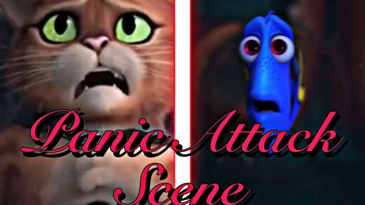Puss In Boots The Last Wish vs Finding Dory Panic Attack Scene - YouTube
