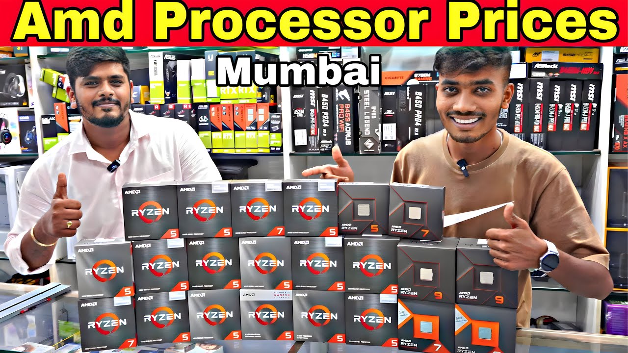 Processor Prices in Mumbai | Ryzen Processor Prices in India | Intel Vs ...