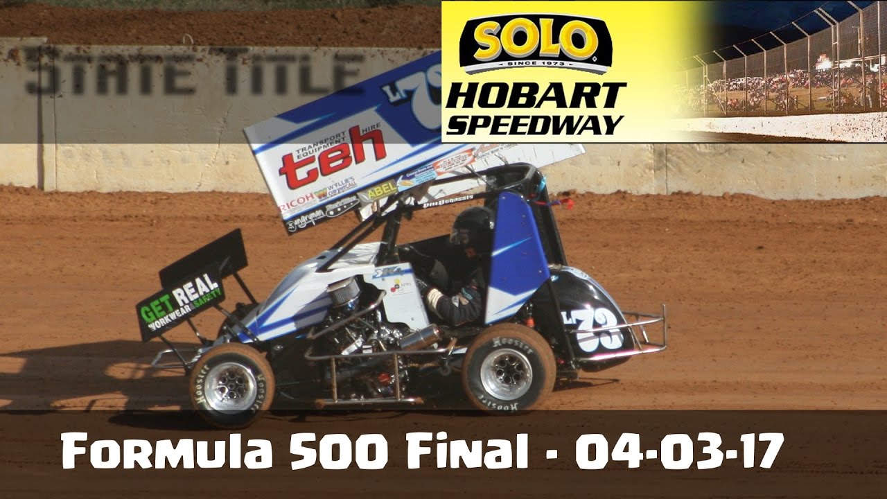 Formula 500 Final - Hobart Speedway 04-03-17 - YouTube