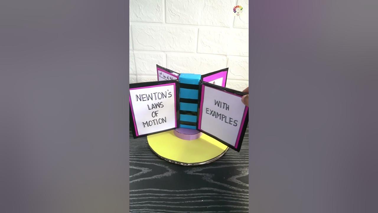 Newton's Laws Of Motion Working Model | Physics working model projects ...
