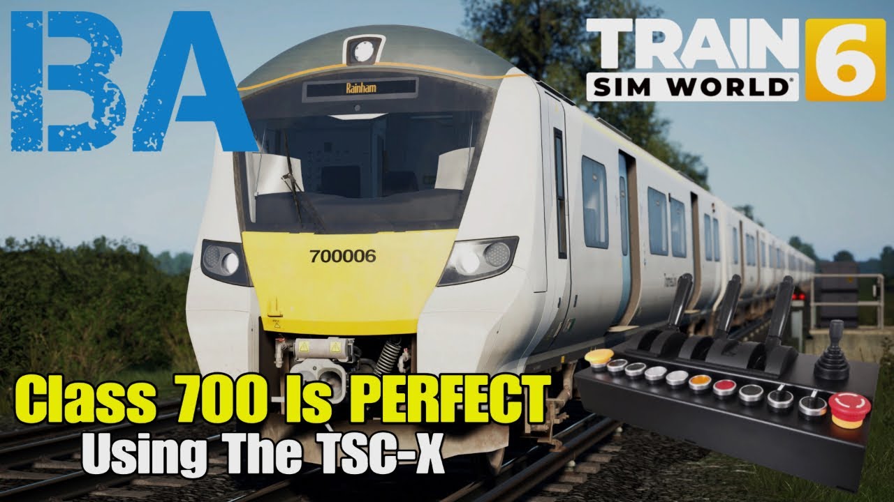 Class 700 Is PERFECT With The TSC-X Train Sim Controller! - Train Sim ...