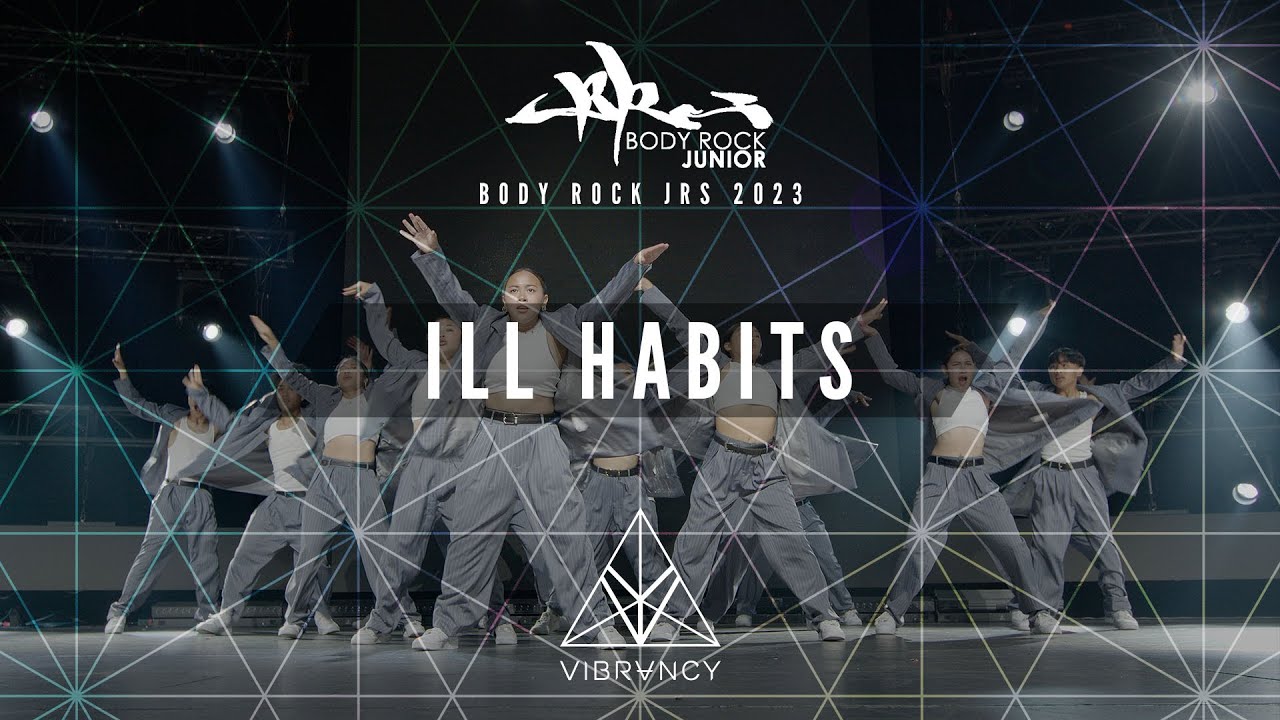 [3rd Place] Ill Habits | Body Rock Jrs 2023 [@VIBRVNCY Front Row 4K ...