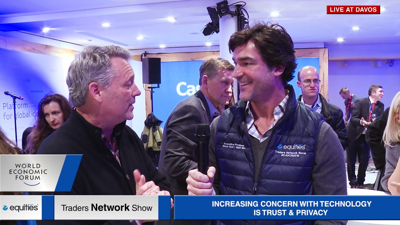 David Fergusson, Co-author of TransHuman Code at #WEF19 | Traders ...