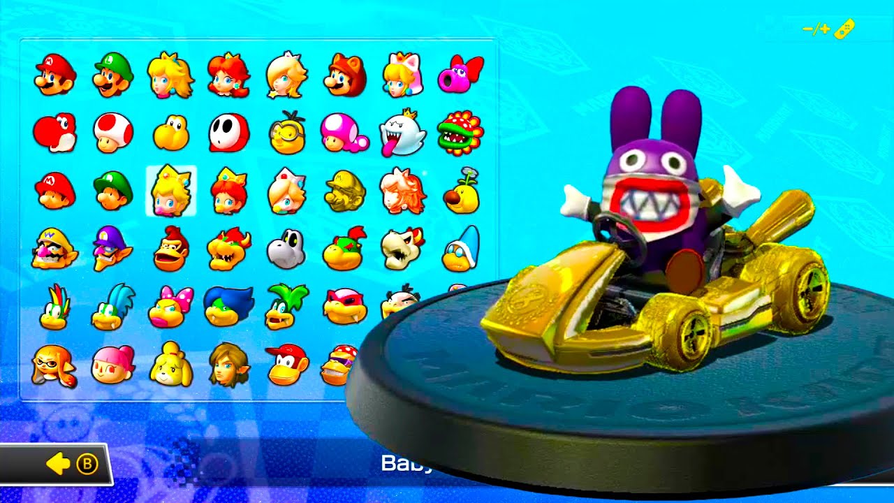 Mario Kart 8 Deluxe – Battle Gameplay (Nabbit) - YouTube